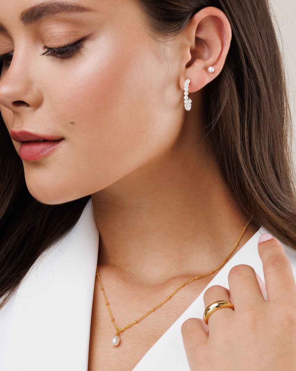 Lucy Pearl Necklace – Monday Monarch