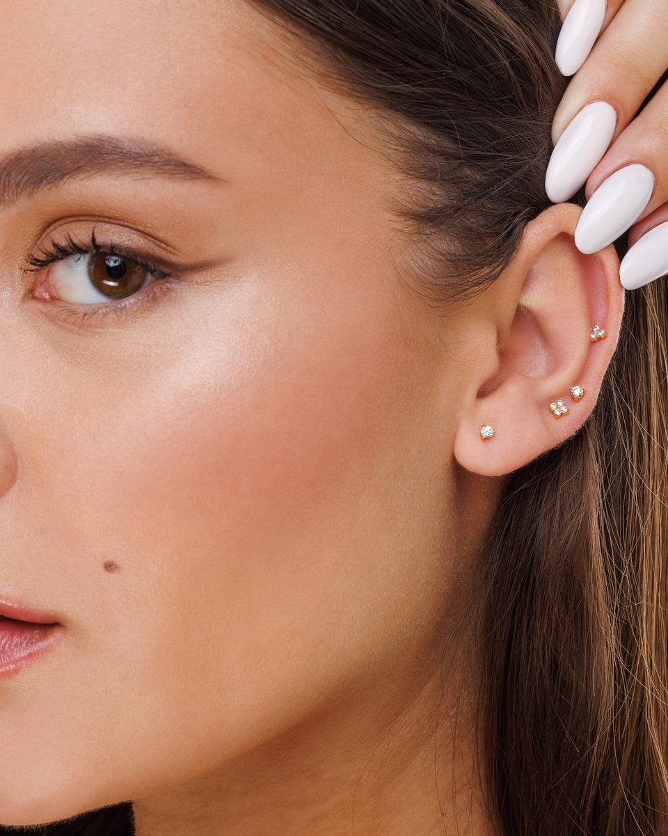 Mini Crystal Studs – Monday Monarch